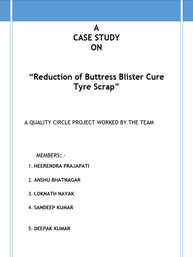 Cil-Qcc - Icon Case Study | PDF | Tire