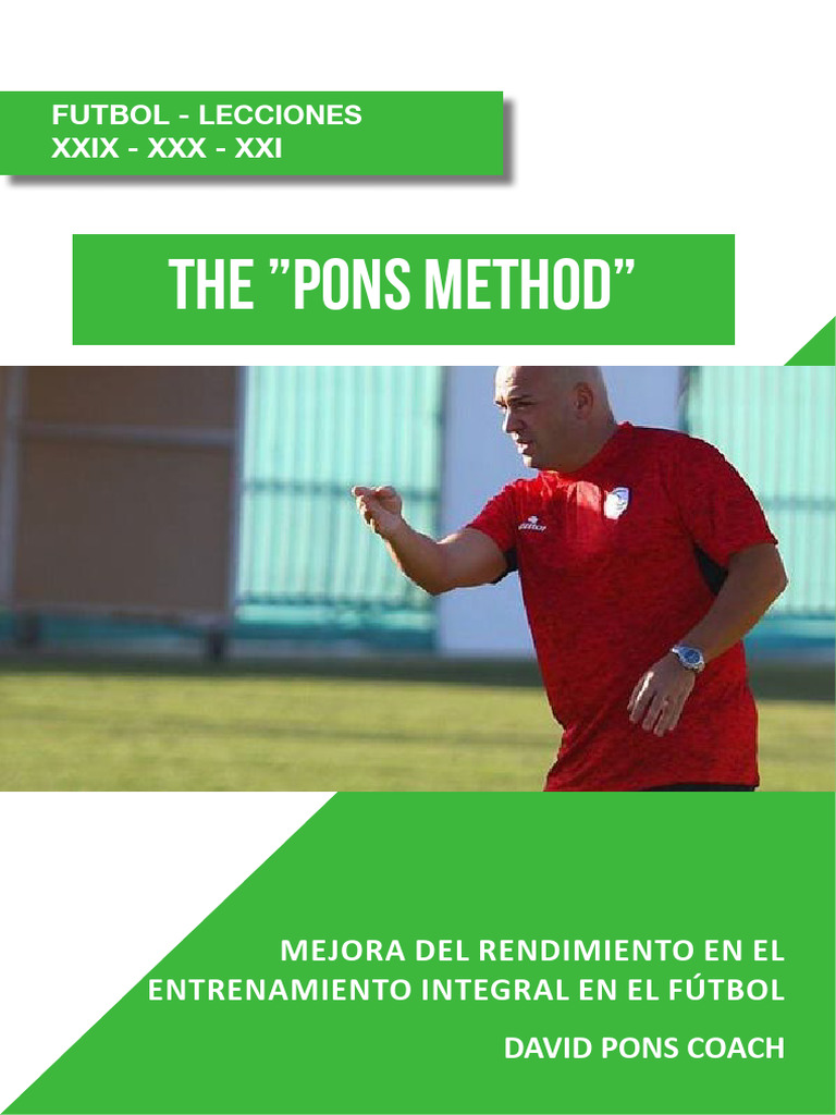 Metodo Pons | PDF | Asociación de Futbol