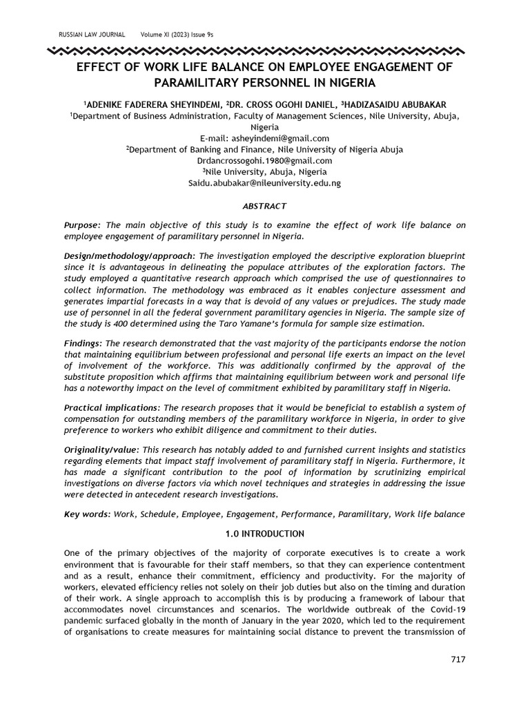 Effect Of Work Life Balance On Employee Download Free Pdf Coefficient Of Determination