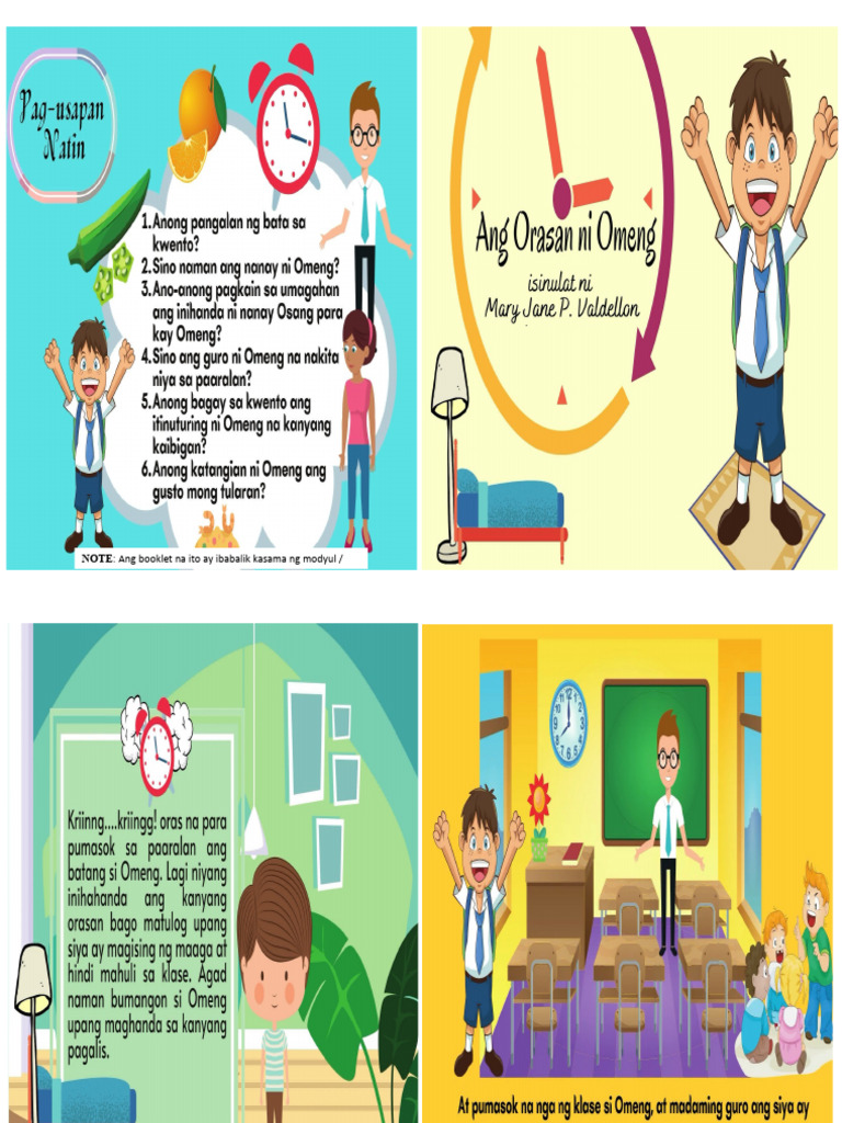 Ang Orasan Ni Omeng Week 8 | PDF