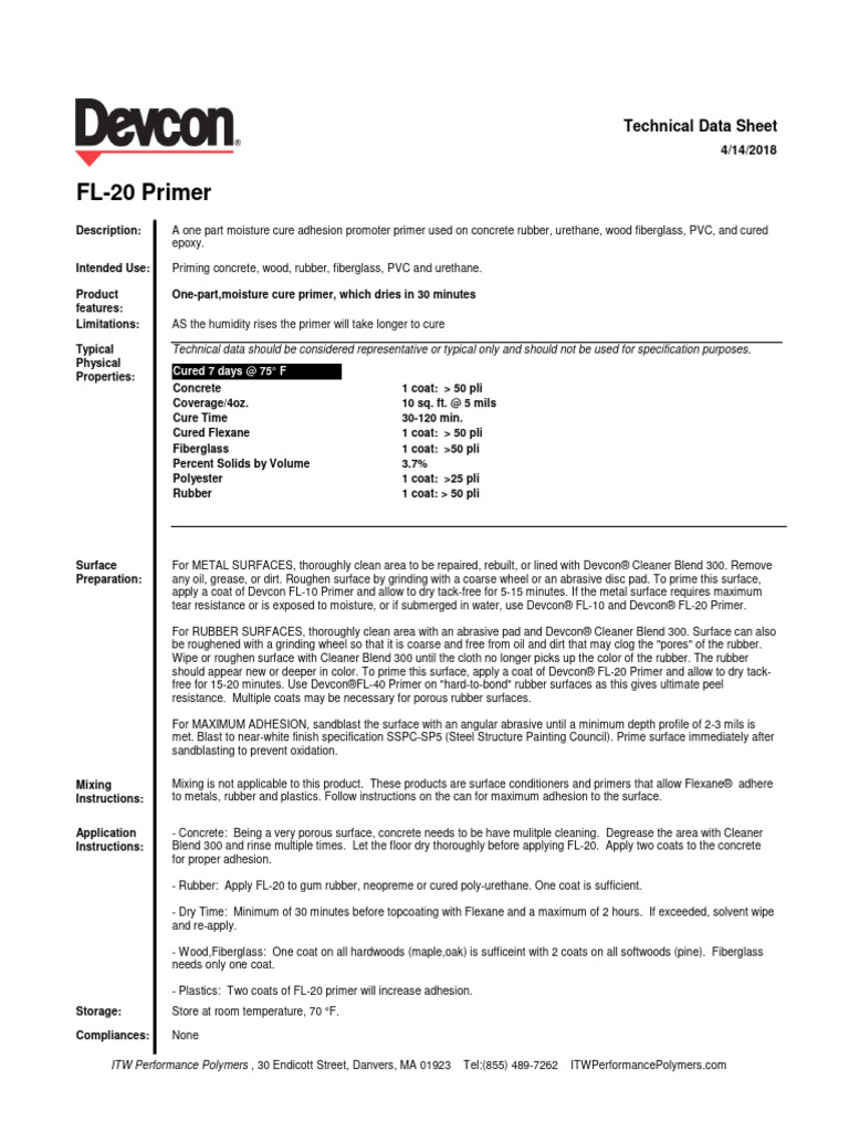 FL 20 Primer - 041418 | PDF | Procedural Knowledge | Materials Science