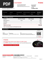 AIRTEL Tariff Guide Poster A1 | PDF | Trade | Finance & Money Management