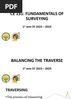 Traversing (Surveying) | PDF | Surveying | Angle
