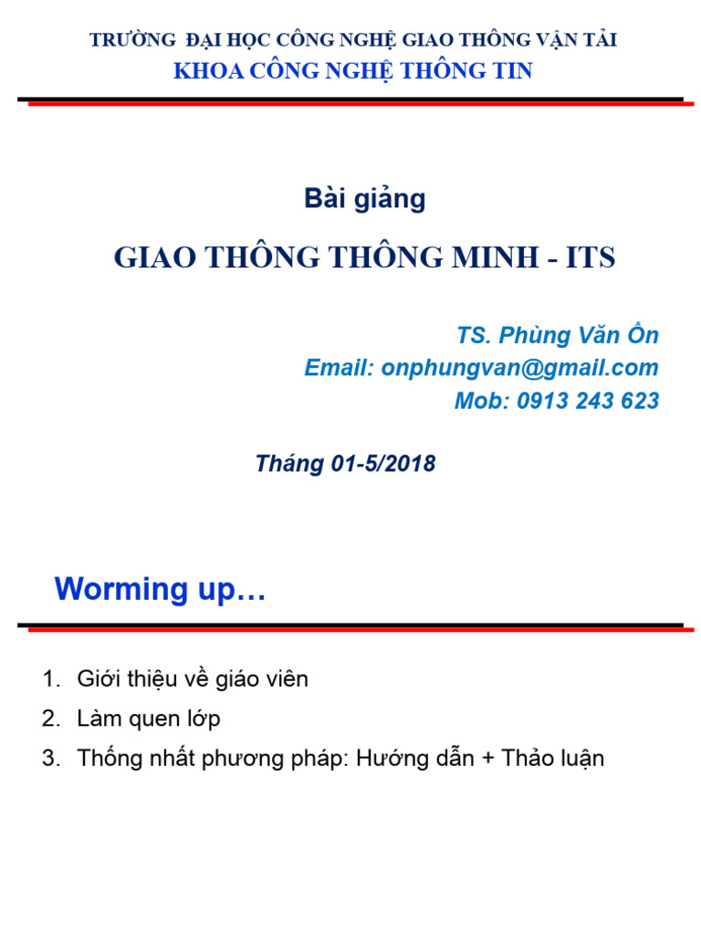 Bai-Giang - ITS - Ch1 | PDF