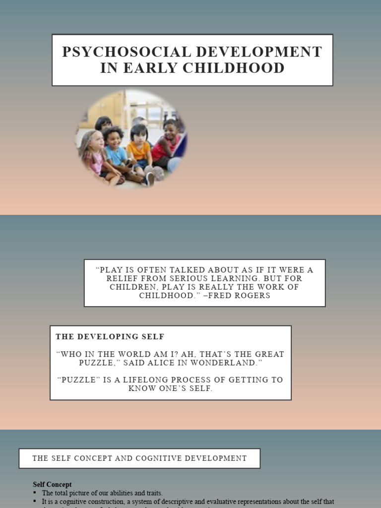Psychosocial Development Early Childhood | PDF