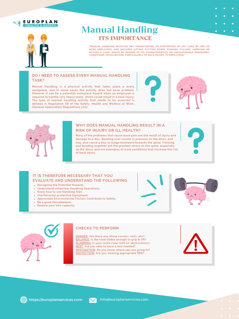 Manual Handling | PDF | Working Conditions | Workplace