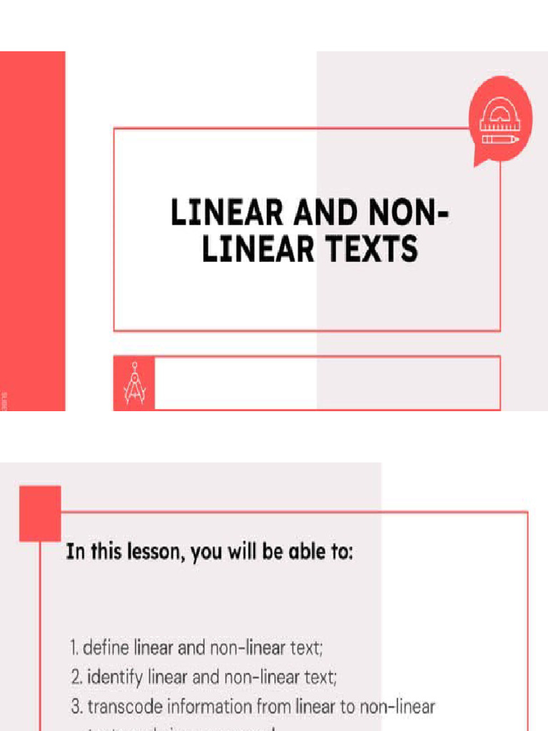 Linear Non Linear | PDF