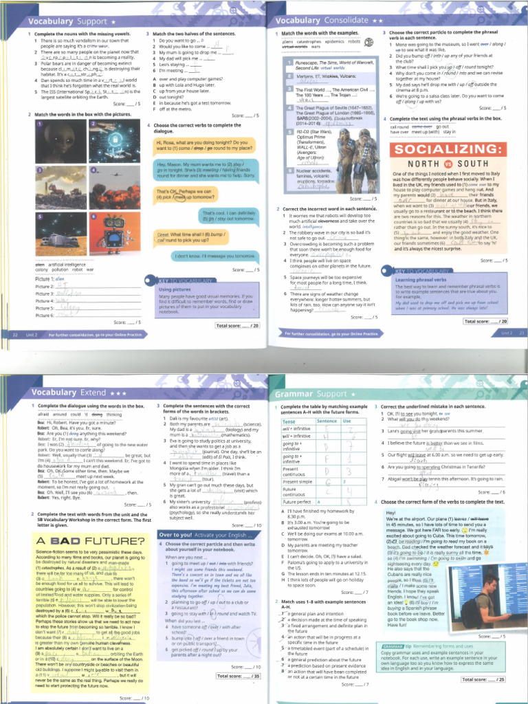 Workbook - KEY | PDF