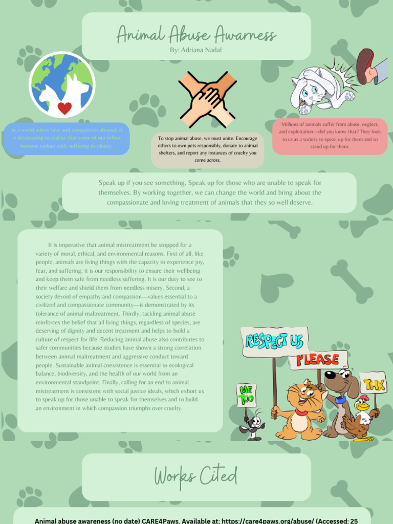 Animal Abuse Awarness-2 | PDF | Cruelty To Animals | Compassion