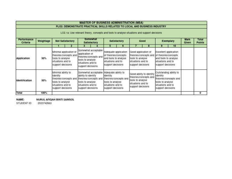 Individual Assignments Lessons 1 - 8 | PDF