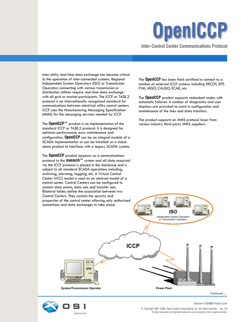 OpenICCP1p DD 3.0 | PDF | Service Industries | Computer Engineering