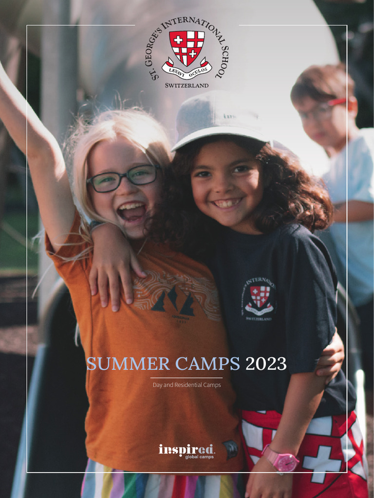St Georges 2023 Summer Camp Brochure | PDF | Alps | Switzerland