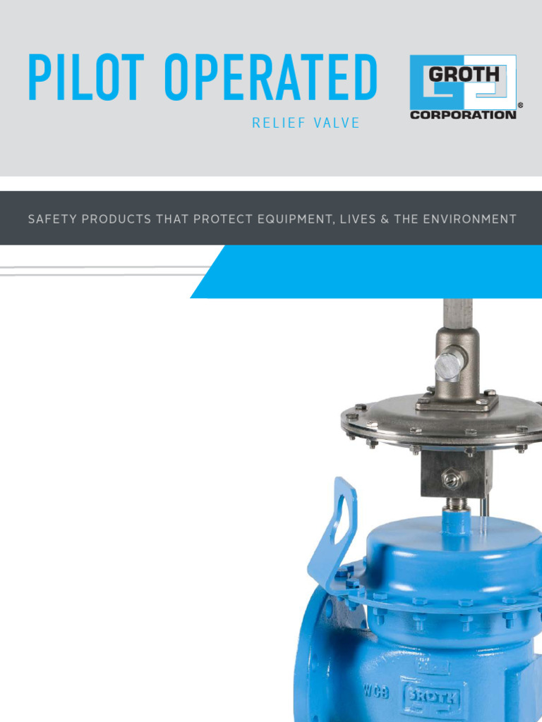 LIT1307 Pilot Operated Relief Valves 2020 Web | PDF | Technology ...