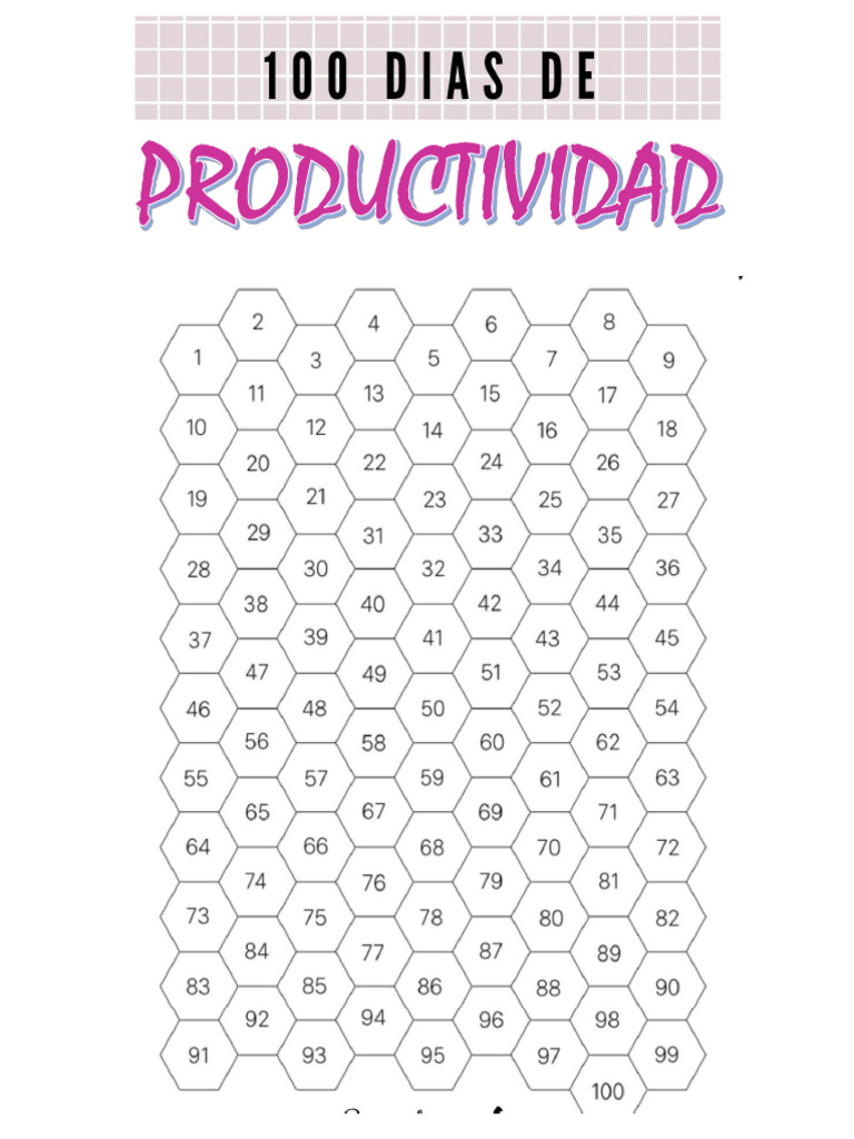 Planner 100 Dias | PDF
