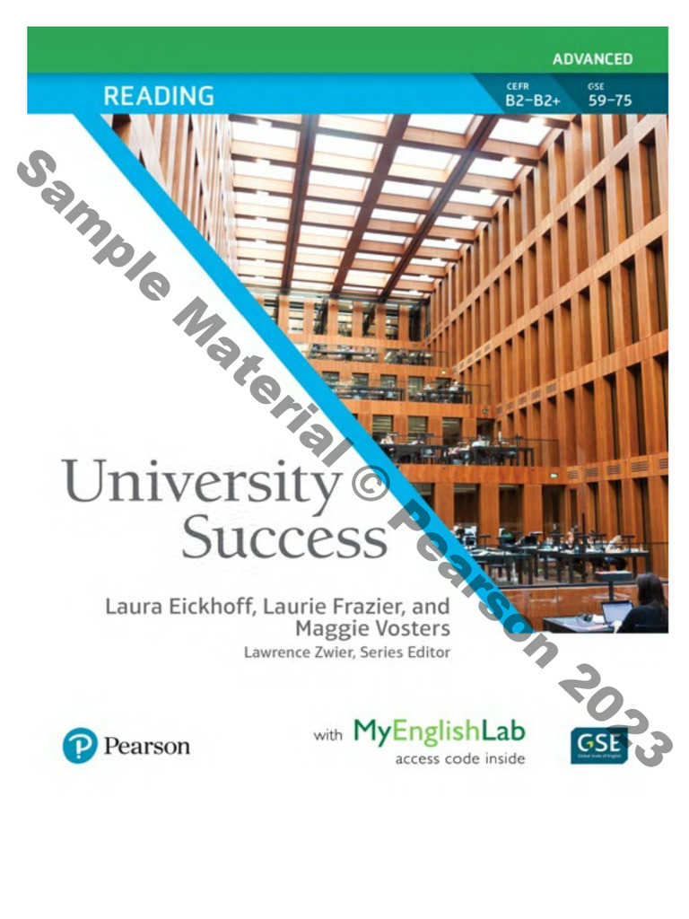 University Success ADV Reading - Unit Sample | PDF