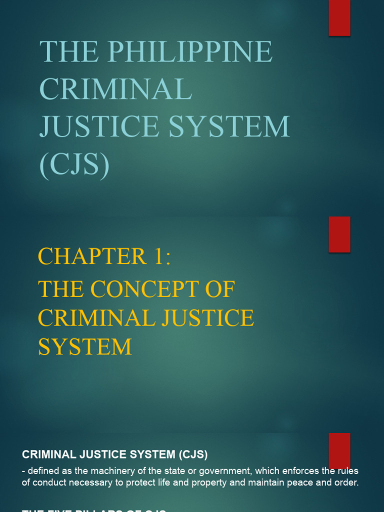 CLJ1 | PDF | Criminal Justice | Crime & Violence