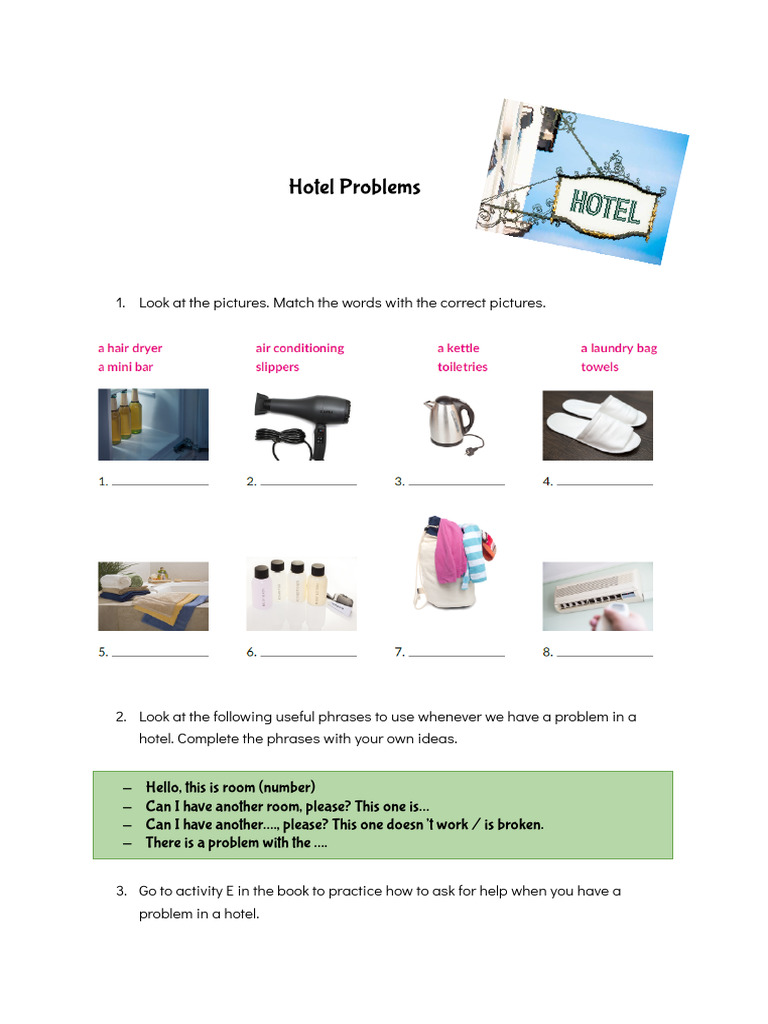 Hotel Problems | PDF
