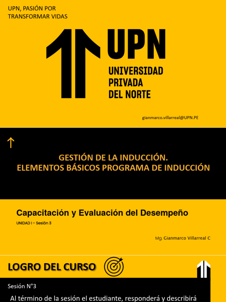 S3 Gestión de La Inducción. Elementos Básicos Programa de Inducción | PDF | Razonamiento ...