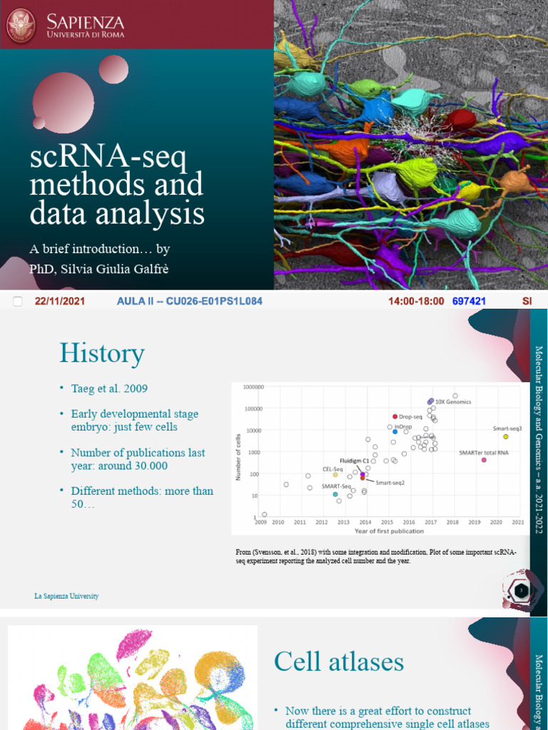 004 (FRA) 2021 ScRNAseq Methods Data Analysis For Bioinformatics | PDF | Complementary Dna | Dna ...