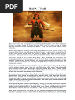 Hikayat Hang Tuah Naskah Asli | PDF