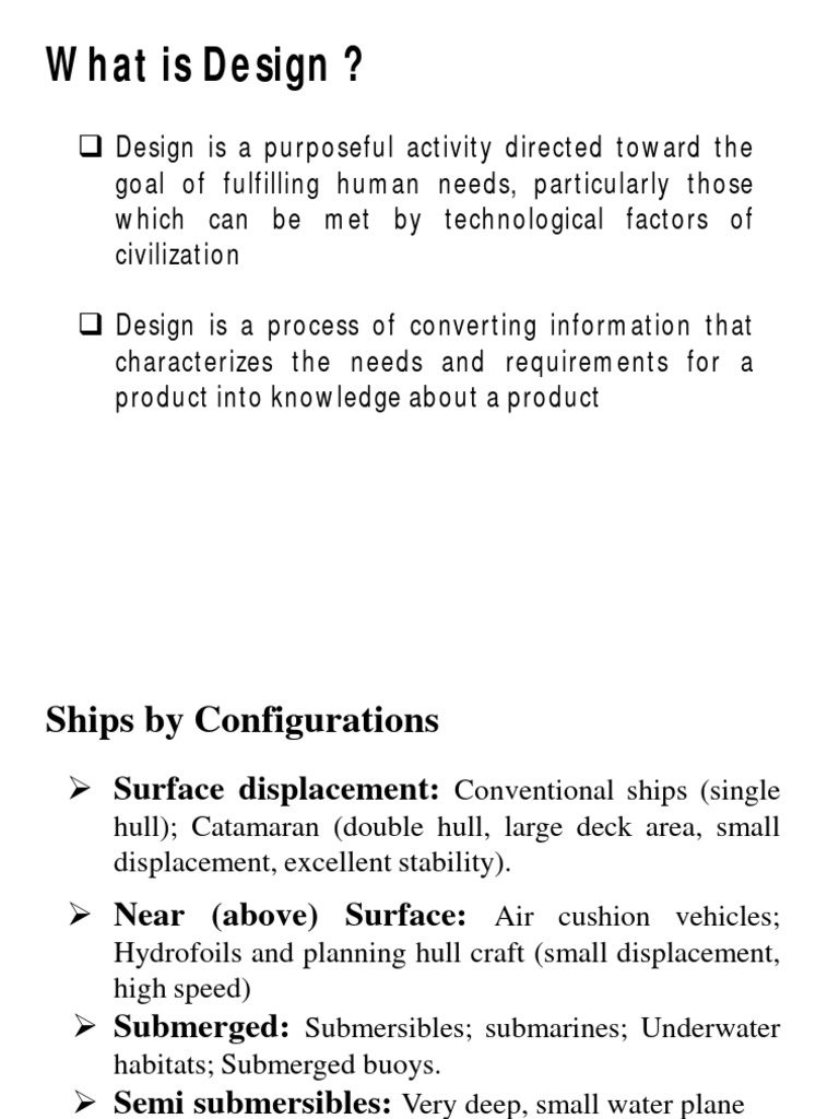 Lecture 2 - Types of Ship and Designs | PDF | Cruiser | Frigate