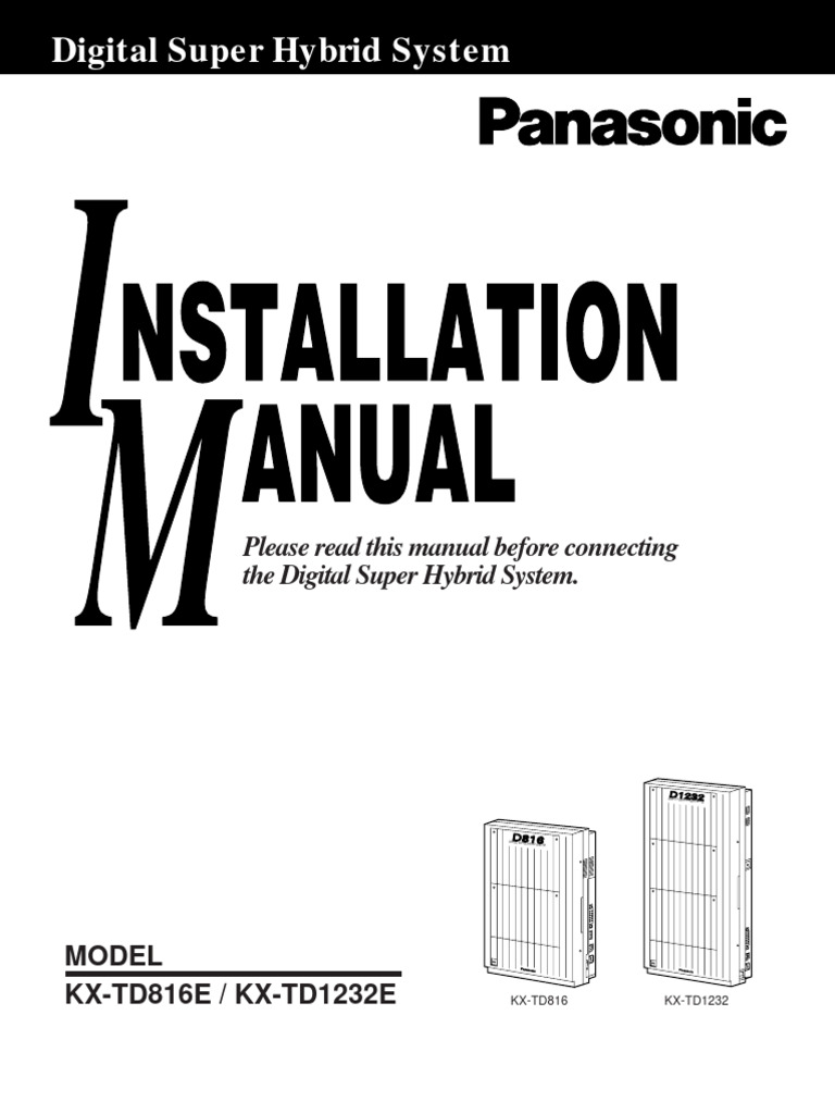 Please Read This Manual Before Connecting The Digital Super Hybrid System | PDF | Ac Power Plugs ...