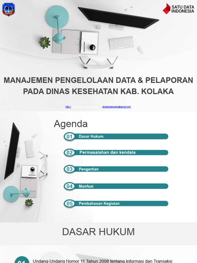 Pengelolaan Data Dinkes Kolaka | PDF