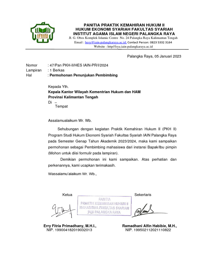 Kantor Wilayah Kementrian Hukum Dan HAM Provinsi Kalimantan Tengah ...