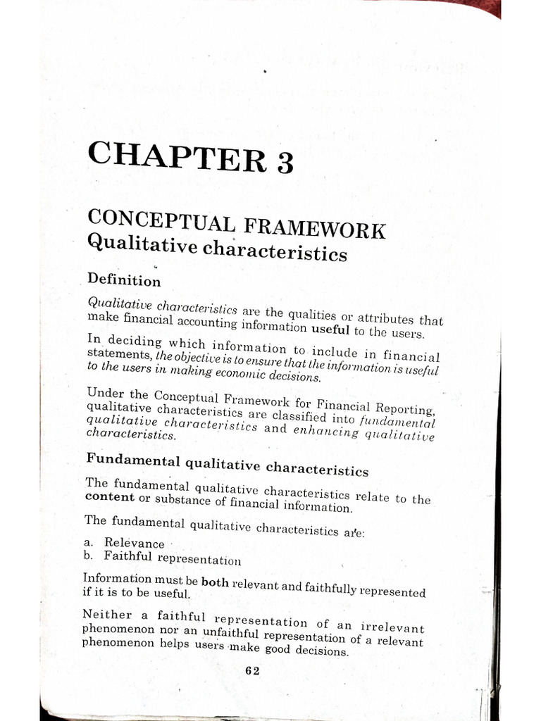 ACC 124 - CF Chapter III IV | PDF