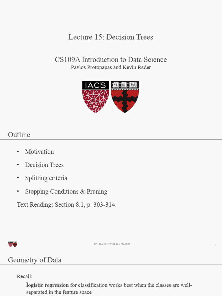 Trees Class | PDF | Statistical Classification | Logistic Regression