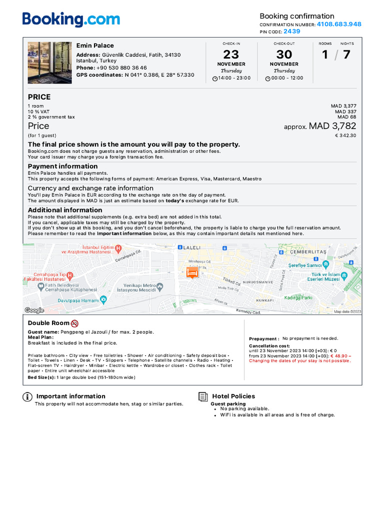 Confirmation Abdel | PDF | Payments | Exchange Rate