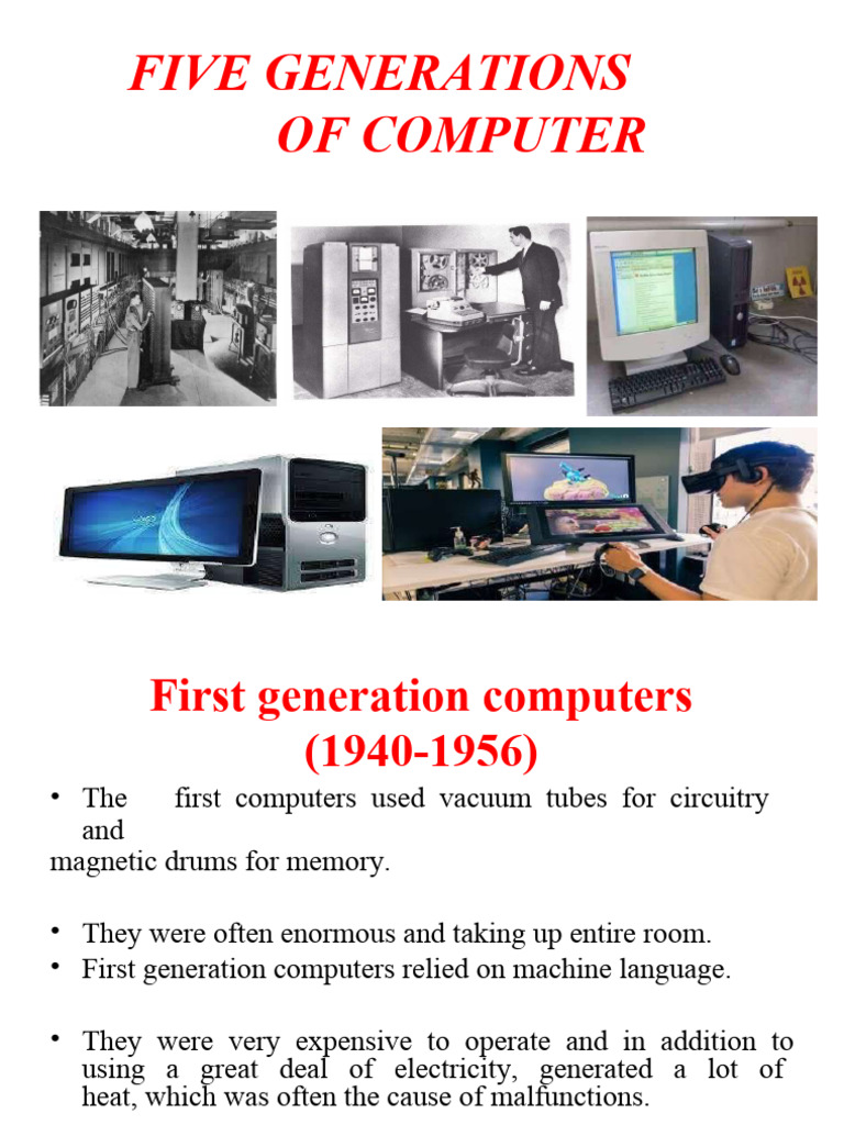 The Five Generations of Compute | PDF | Integrated Circuit | Electronic ...