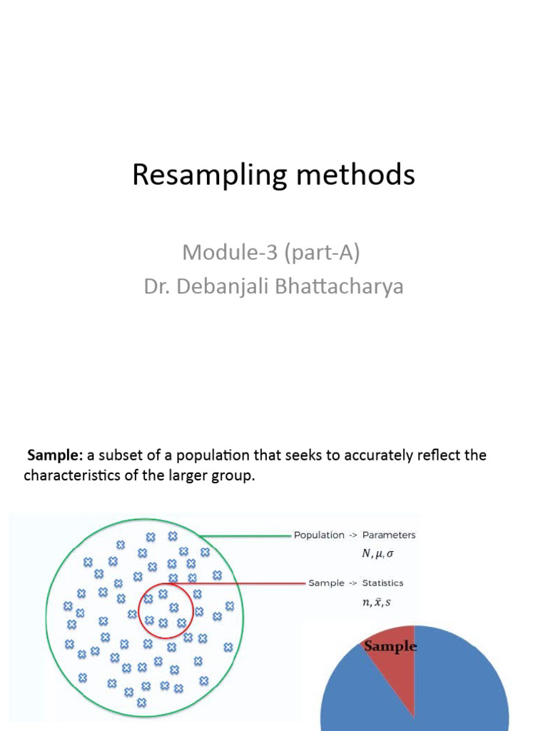 Resampling Methods - ML | PDF | Teaching Methods & Materials | Computers