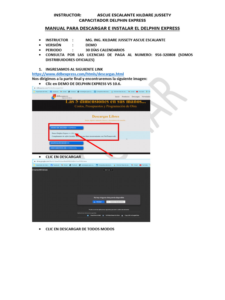 Guía para Descargar e Instalar Delphin Express | PDF | Tecnología