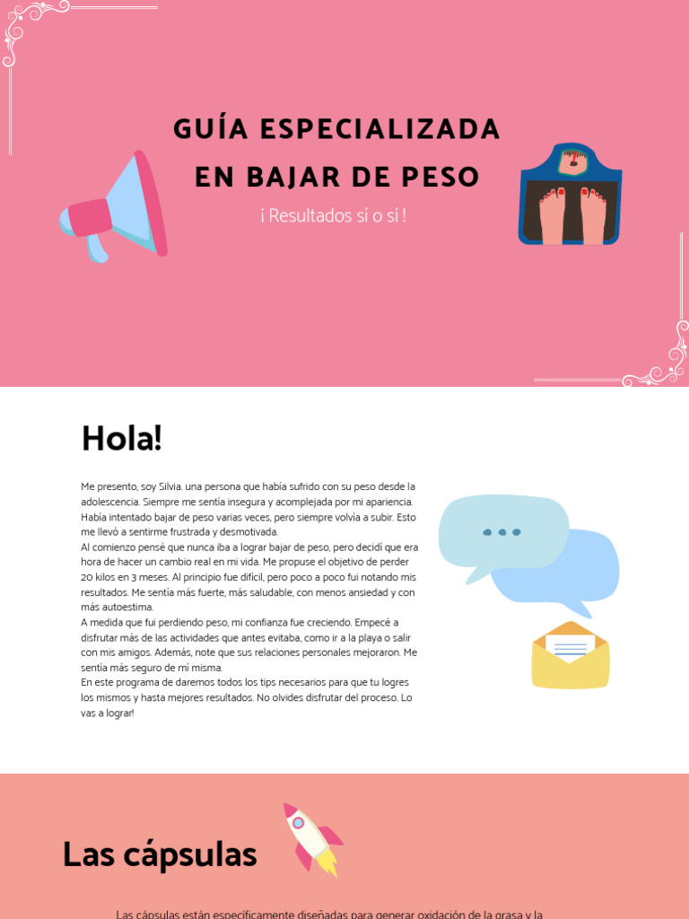 Guía para Bajar de Peso | PDF | Té | Alimentos