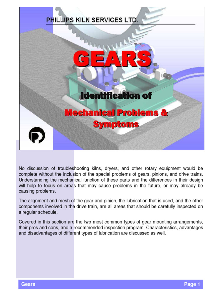 Gears | PDF | Gear | Bearing (Mechanical)