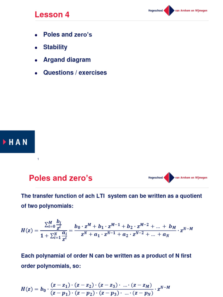 Lesson 4 | PDF | Complex Number | Mathematical Concepts