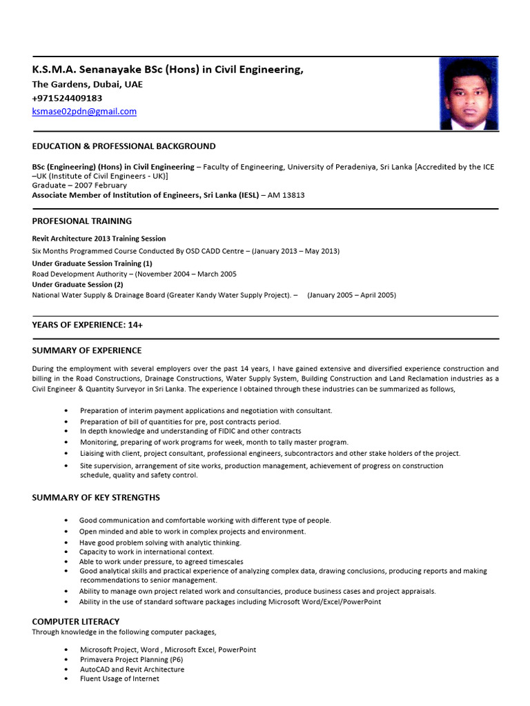 CV KSMA - Updated1 | PDF