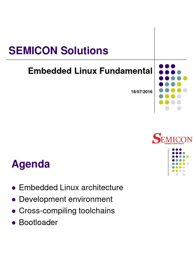 (Lec 3) Embedded - Linux - Fundamental | PDF | Booting | Linux (Lec 3) Embedded - Linux - Fundamental | PDF | Booting | Linux
