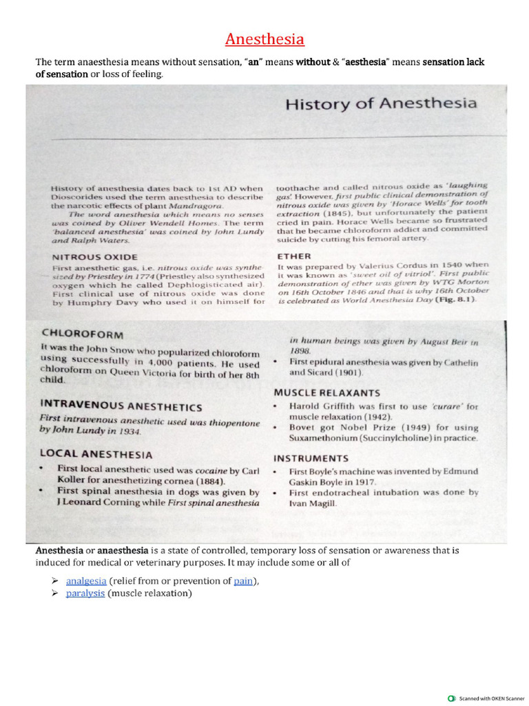 Anesthesia Local - Topical 000 - 1 | PDF