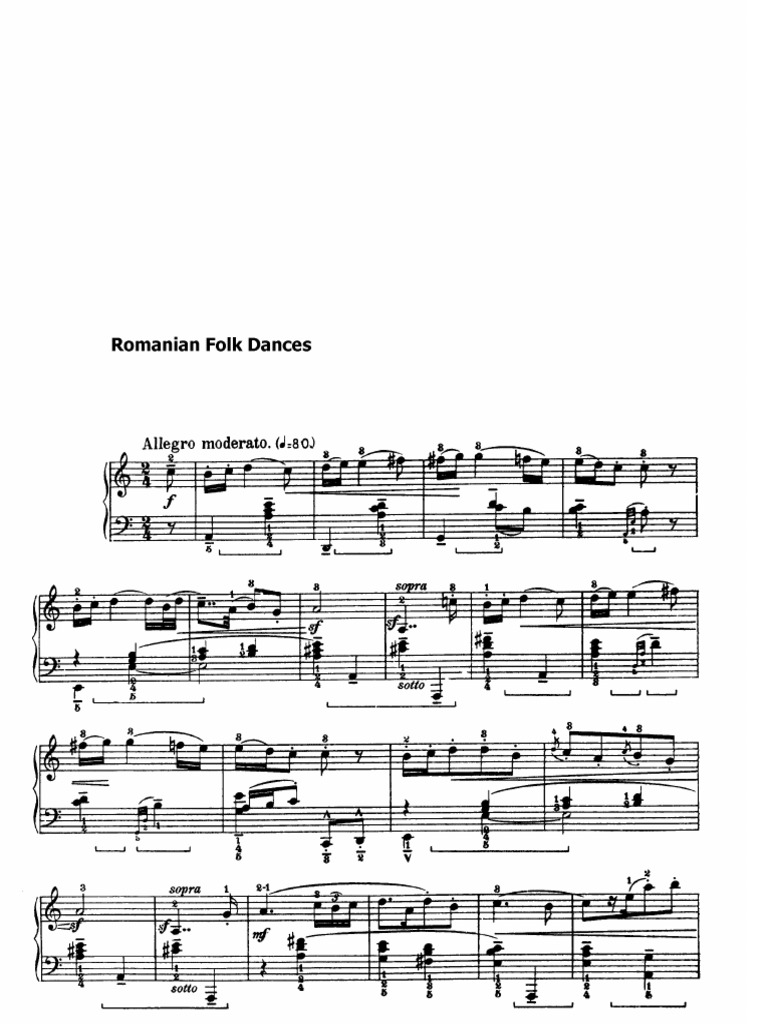 Romanian Folk Dances | PDF