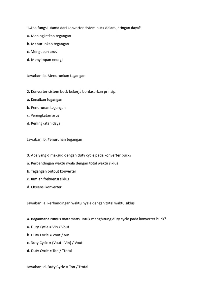 Soal Pilgan KD 15 | PDF