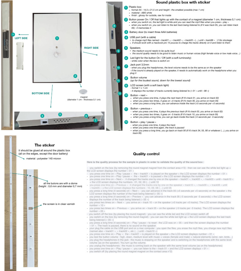 Plastic Sound Box | Download Free PDF | Headphones | Loudspeaker