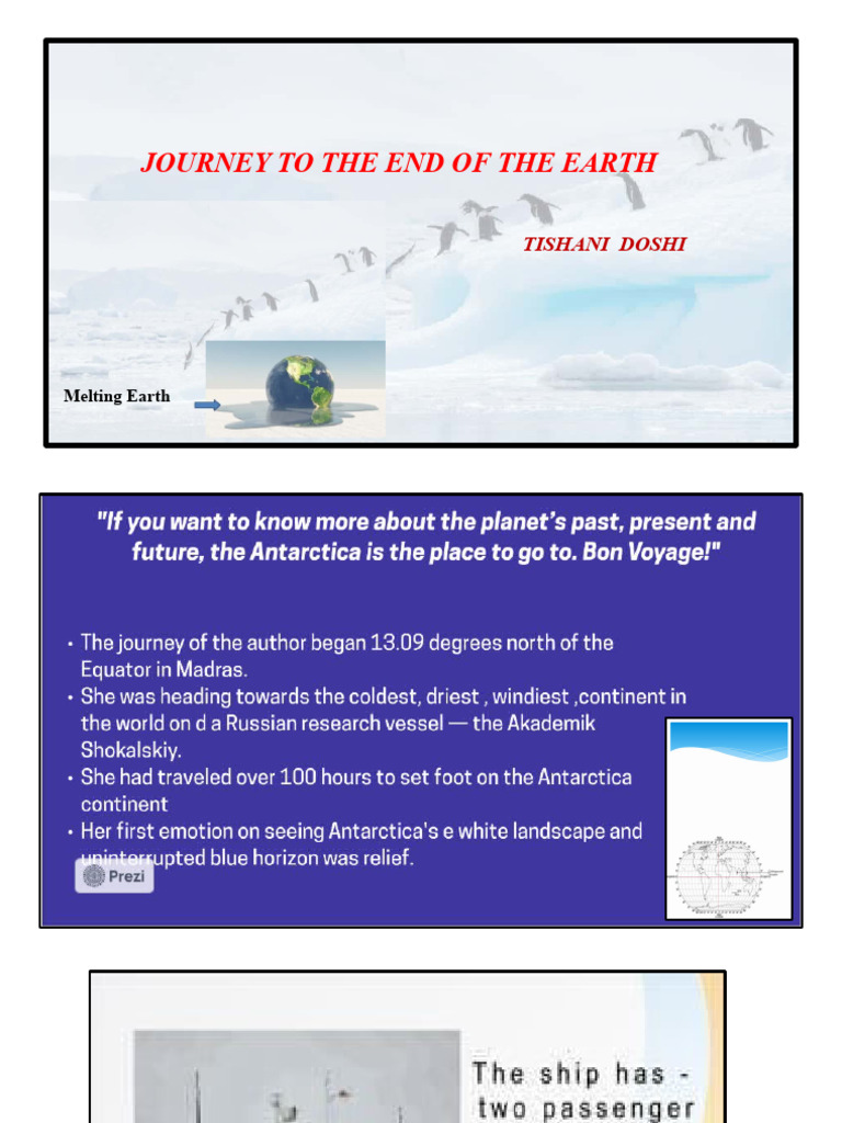 Journey To The End of The Earth | PDF