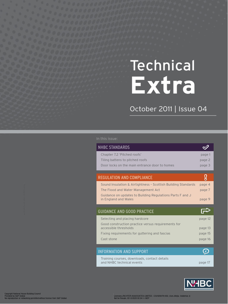NHBC Pitched Roofs | PDF | Civil Engineering | Building Engineering