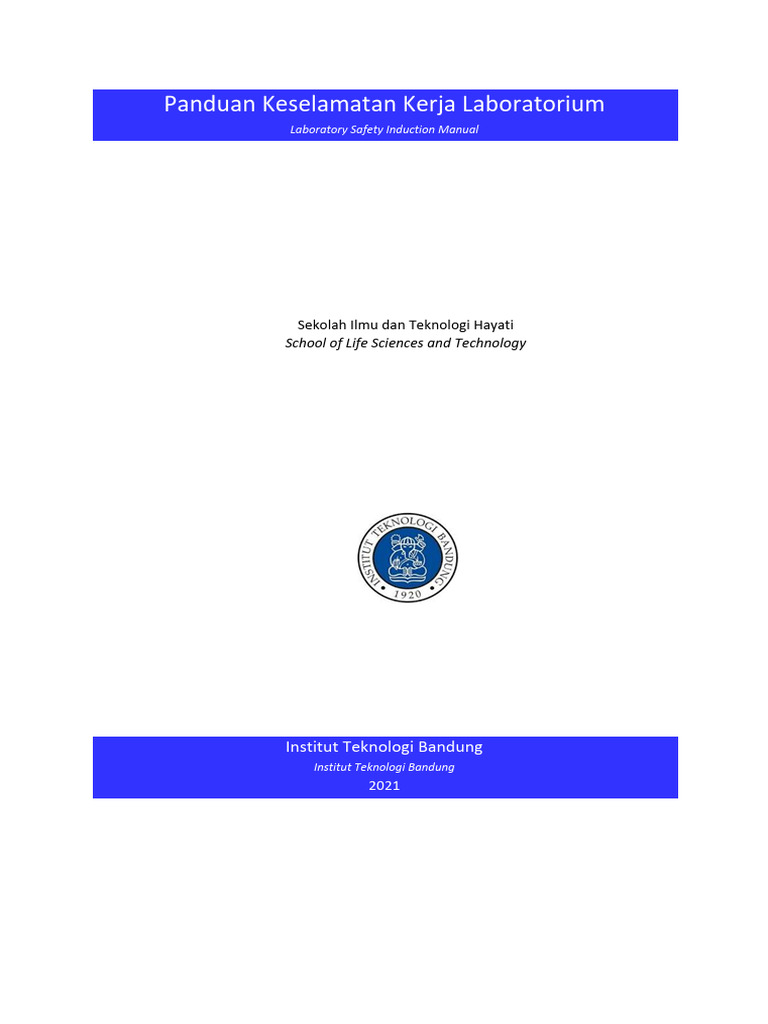 Laboratory Safety Induction SITH | PDF