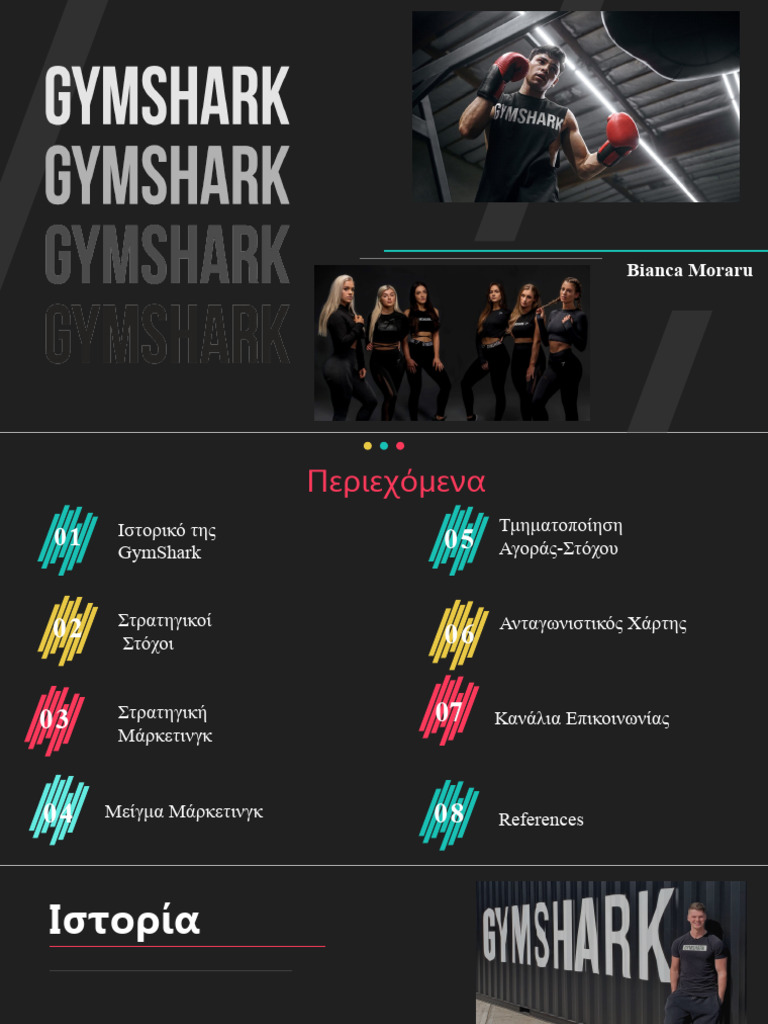 GymShark Marketing Communication Class | PDF
