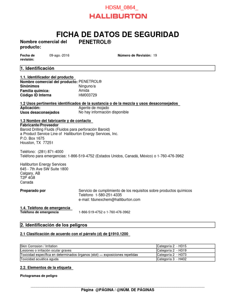 31 - Penetrol | PDF | Química