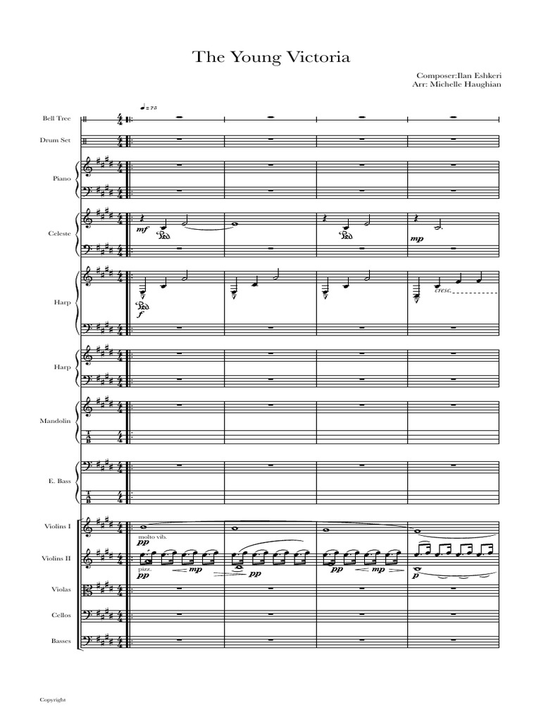 The Young Victoria Score | PDF | Musical Compositions | Orchestras