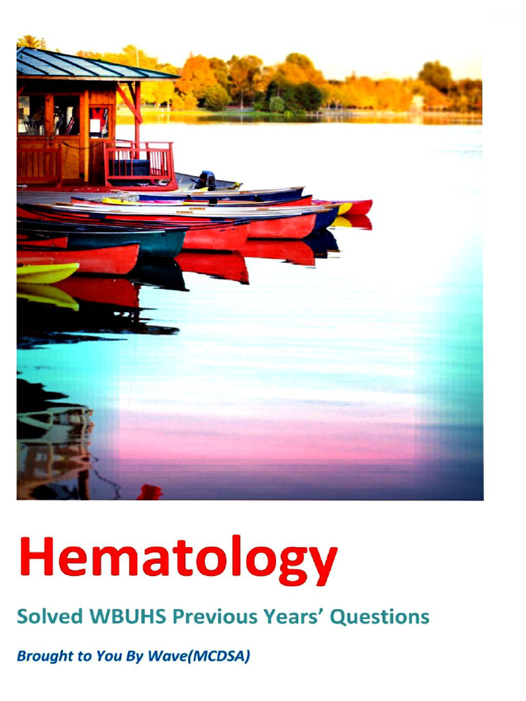 Hematology | PDF